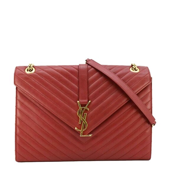 Yves Saint Laurent | Bags | Yves Saint Laurent Envelope Large Mixed ...